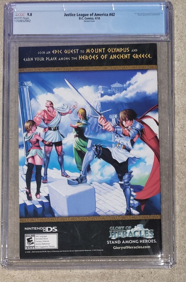 JUSTICE LEAGUE of AMERICA #42 CGC 9.8 💥 Melo variant | eBay