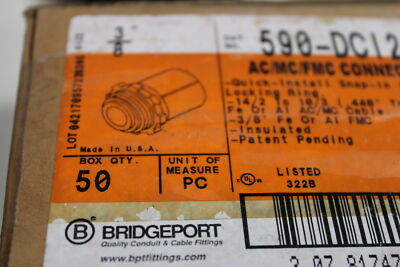 Bridgeport NSB 590-DCI2 Other Plugs/Connectors/Adapters 50BOX | eBay