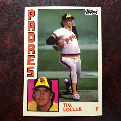 1984 Topps TIFFANY Set TIM LOLLAR #644 SAN DIEGO PADRES ** MINT ** HIGH ...