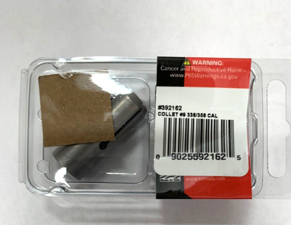 Hornady 392162 Cam-Lock Bullet Puller Collet #9 for .338 to .358 Cal ...