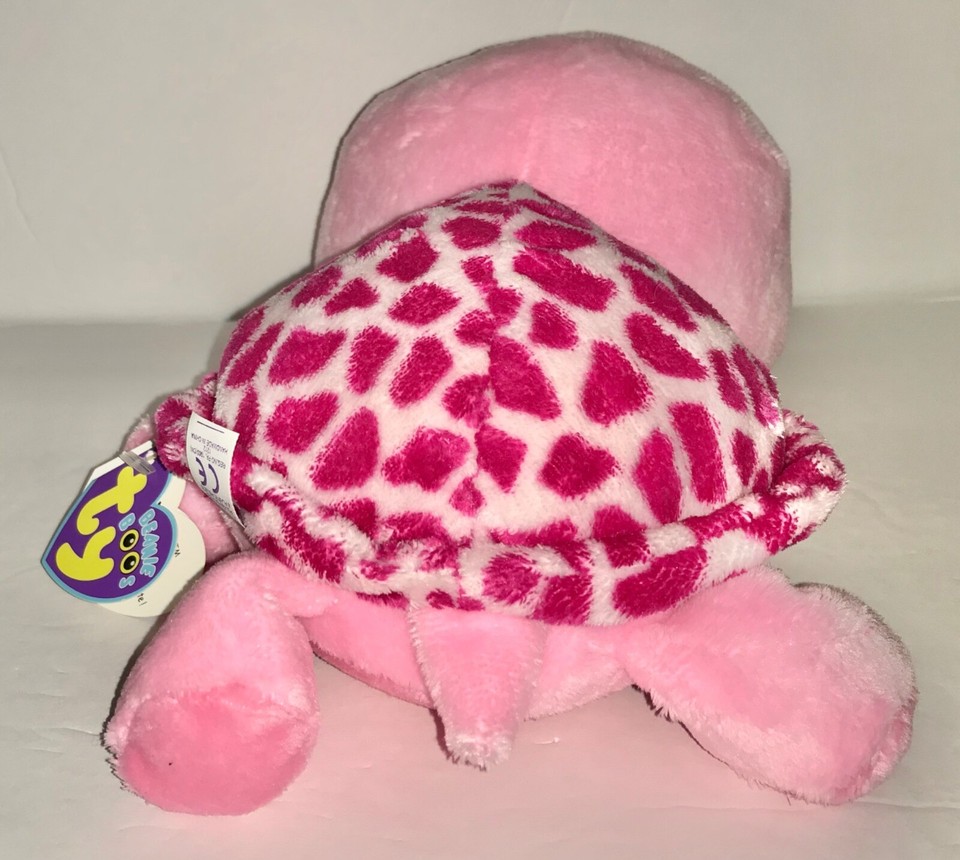 TY MYRTLE PINK TURTLE BEANIE BOOS -MEDIUM- NEW, PURPLE TAG-RETIRED ...