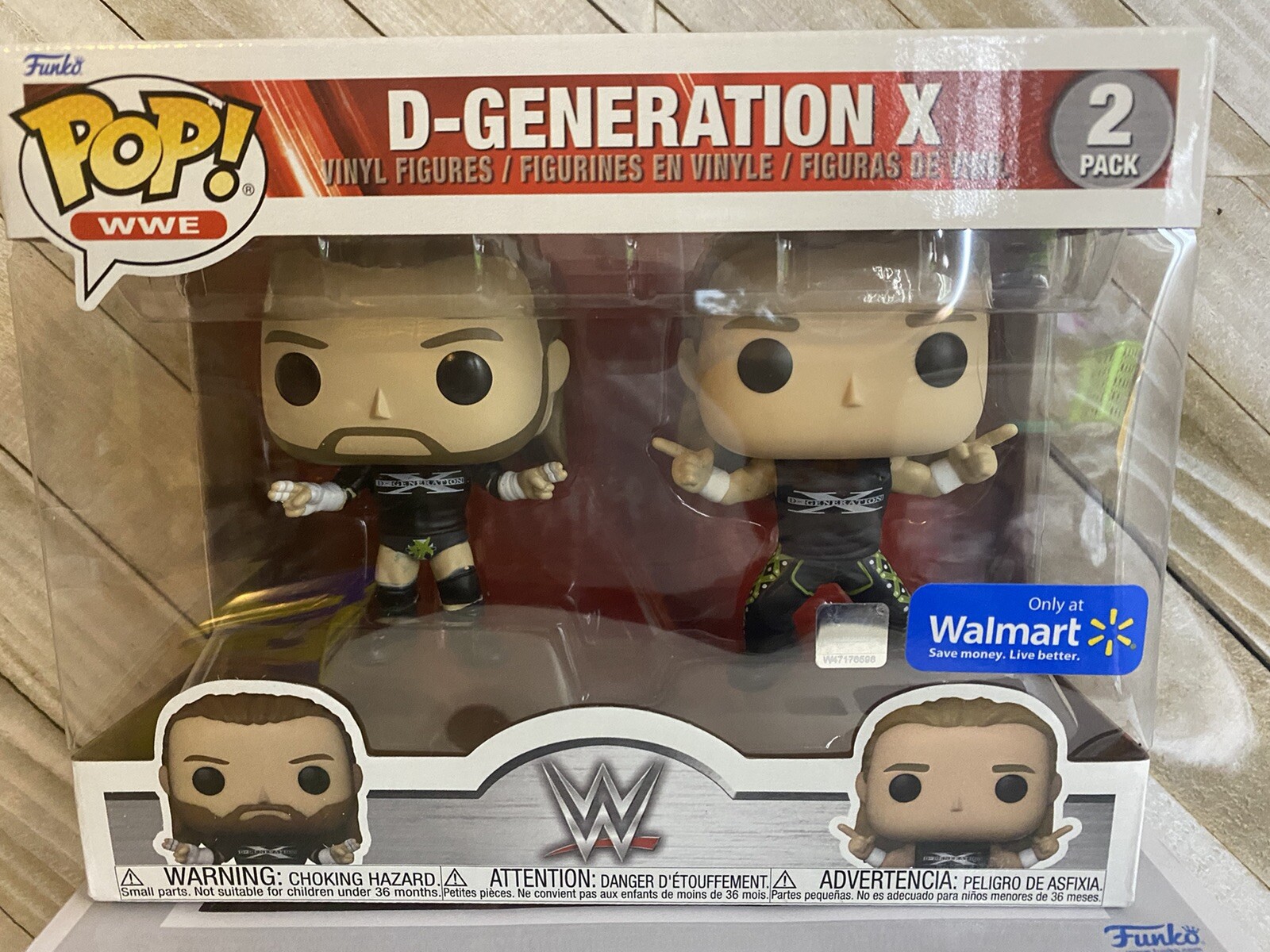 wwe funko pops new world order d-generation x Wrestling Lot Set Of 2 | eBay