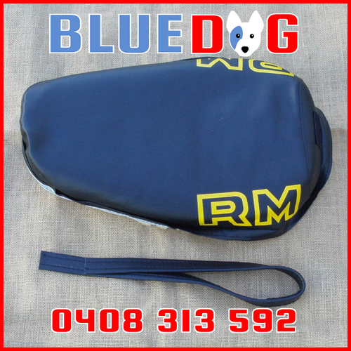 SUZUKI RM50 RM60 1981 81 82 83 BLACK Seat Cover And Strap **Aust Stock ...