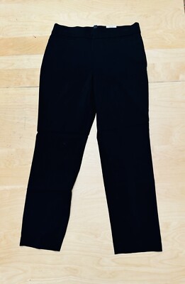 Women's JM Collection Size LG Slim Leg Black Core Pant | eBay