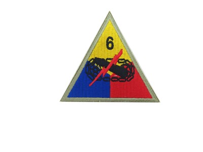 Repro WW2 US Military Super 6th Armored Division Patch – neues ...