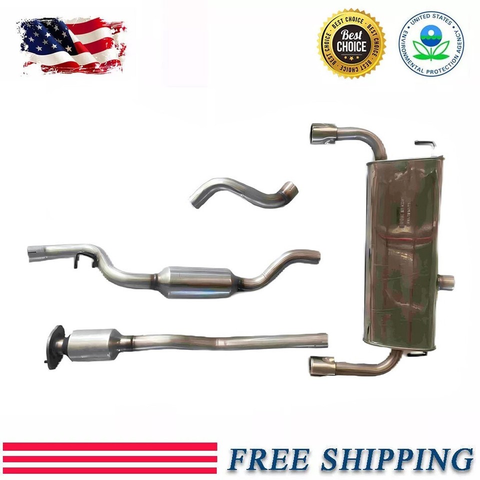 Exhaust Resonator Pipes Muffler for Ford Escape 13-2016 1.6 2.0 2.5L | eBay