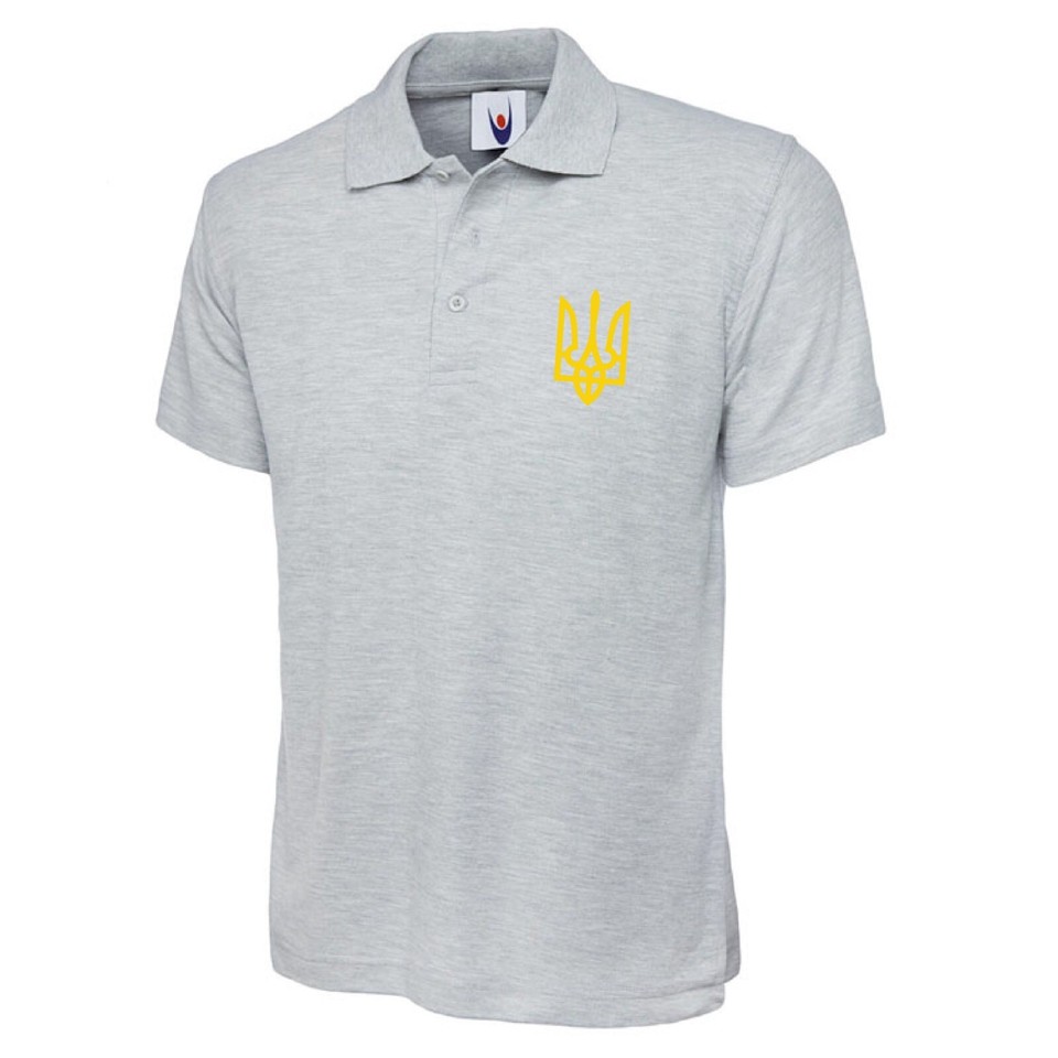 STAND WITH Ukraine Polo Shirt Slogan Ukraine Public Support Ukrainian ...