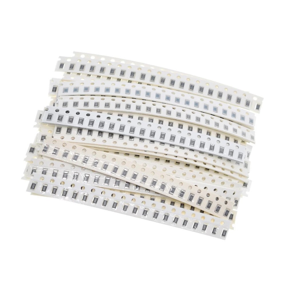 Assorted Kit of 1206 SMD Resistor Set 660pcs Metal Film Resistors Pack ...