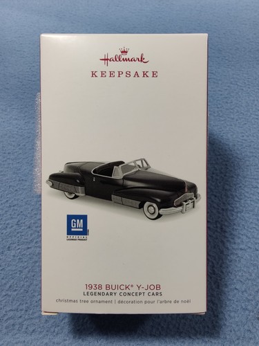 NEW HALLMARK KEEPSAKE 2018 1938 BUICK Y-JOB LEGENDARY CONCEPT CARS XMAS ...