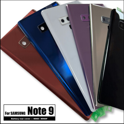 For Samsung Galaxy Note 9 Back Battery Glass Cover with Lens Cover ...
