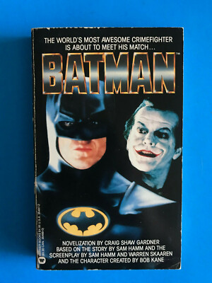 Batman, a novelization by Craig Shaw | eBay