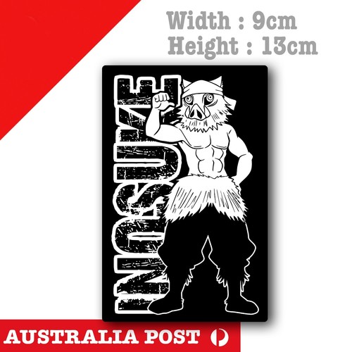 Inosuke Poster JDM Anime Character Decal Sticker | eBay Australia