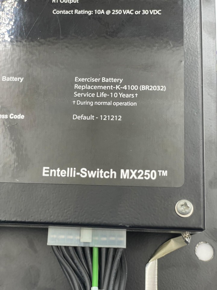 GENERAL ELECTRIC ENTELLI-SWITCH 250 ATS Controller SIE50P-1161 | eBay