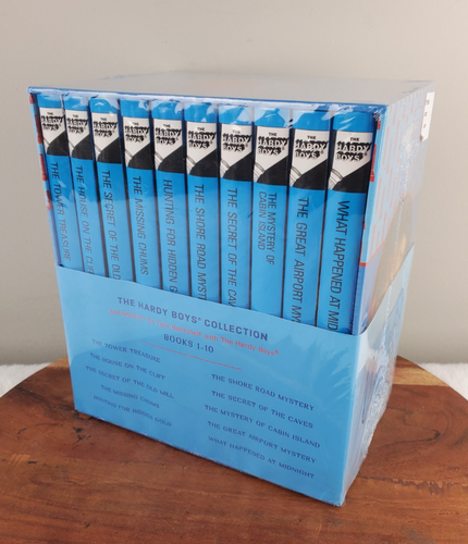 The Hardy Boys Mystery Collection Box Set Books 1-10 Hardcover 2019 NEW ...