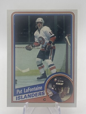 1984-85 Topps Pat Lafontaine Islanders #96 Rookie RC 1984 🏒🔥(B) | eBay