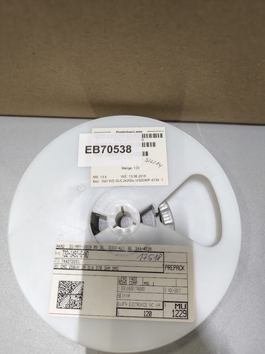 Würth Elektronik Inductor 744272251 SMD 120 Units - Used, No Packaging ...