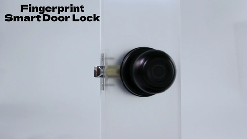 Smart Door knob Fingerprint Biometric Door Lock with App Control ...