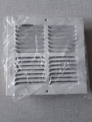 8 x 8 4-Way Stamped Ceiling Register, White - Shoemaker 850 | eBay
