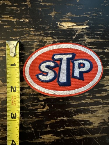 Stp Embroidered Iron On Patch Nascar Racing Cars Oil Ebay