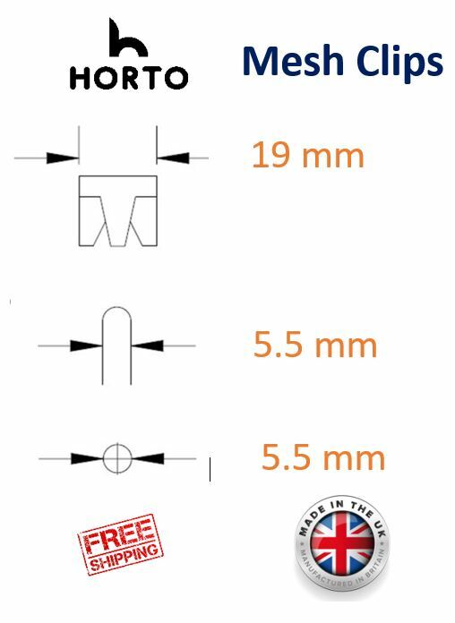 WIRE MESH CLIPS (Large) Gabions, Cage making, Mesh Panels *UK MADE ...