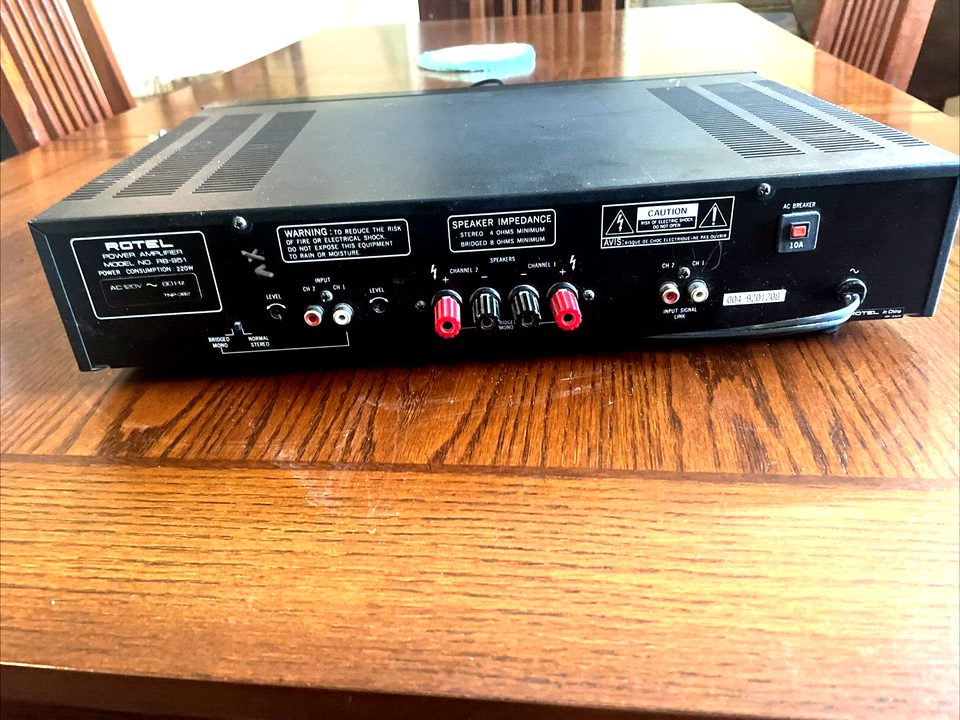 ROTEL RB-951 2 Channel Power Audio Amplifier NICE!!! | eBay