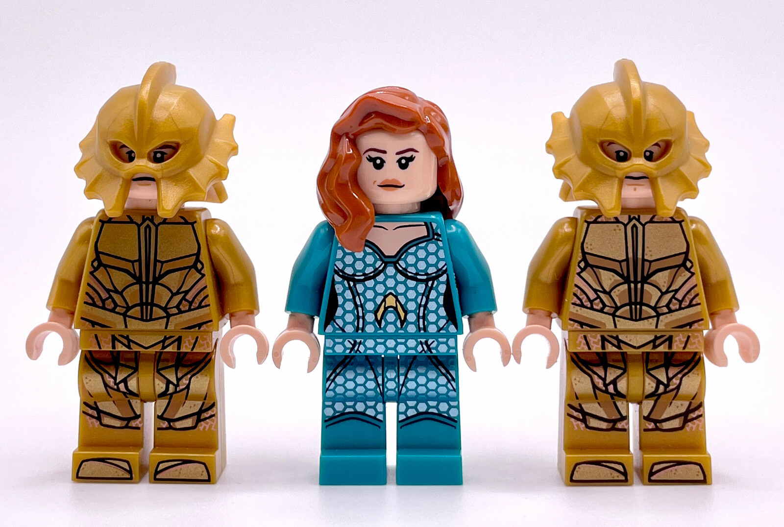 OFFICIAL LEGO DC Super Heroes Mera & Atlantean Guard Minifigure Lot | eBay