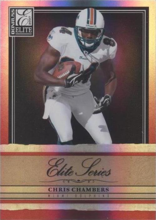 2007 Donruss Elite - Elite Series Chris Chambers #ES-18 Red /200 for ...