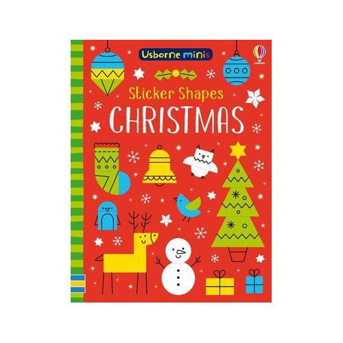 Usborne - Mini Books Sticker Shapes Christmas 9781474947749 | eBay ...