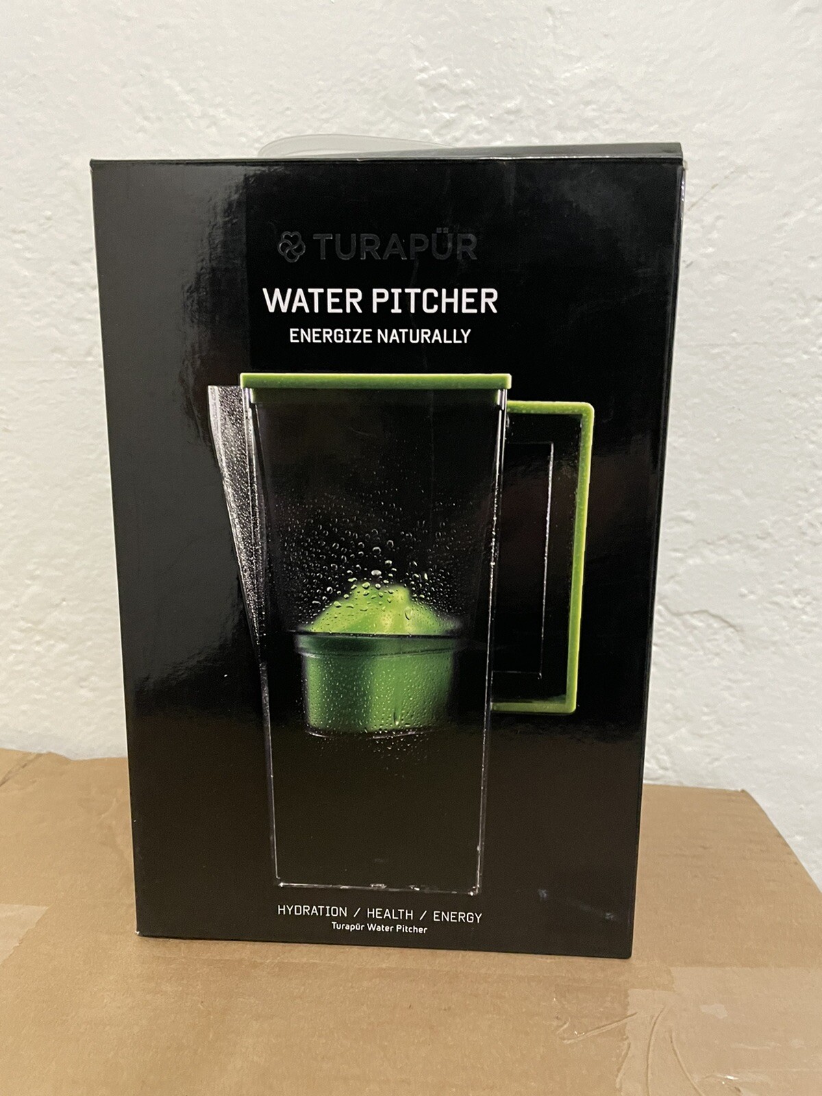 New - Turapur Hydrogen Water Pitcher - 1 Sealed Filter - Open Box | eBay