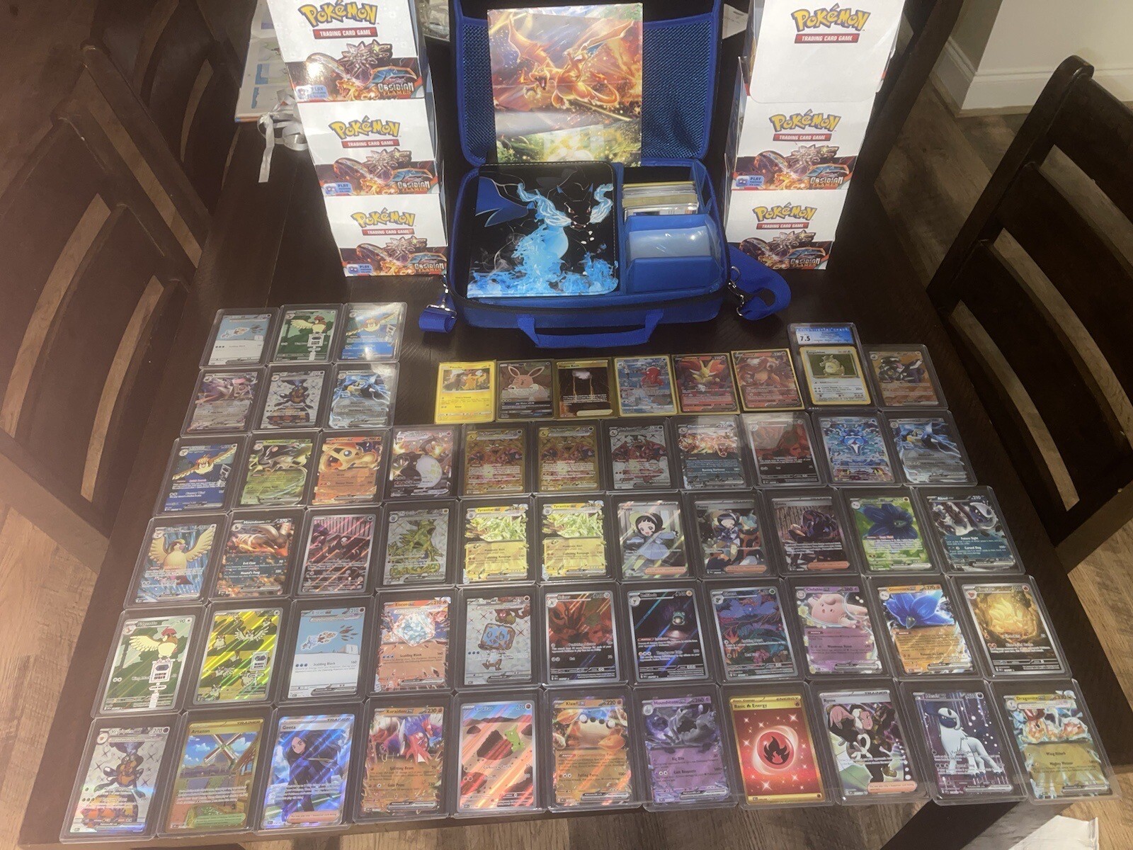 Complete Obsidian Flames master set And Also Cards From Other sets 🔥 | eBay