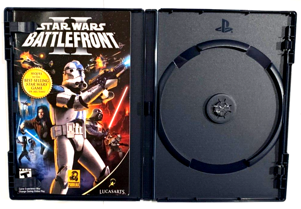 Star Wars Battlefront II Greatest Hits - Sony PlayStation 2 - Case Only ...