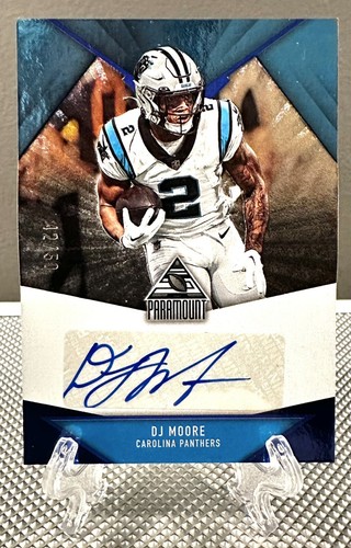 2022 Chronicles DJ MOORE Auto #/50 Photogenic Paramount Autograph🔥NFL ...