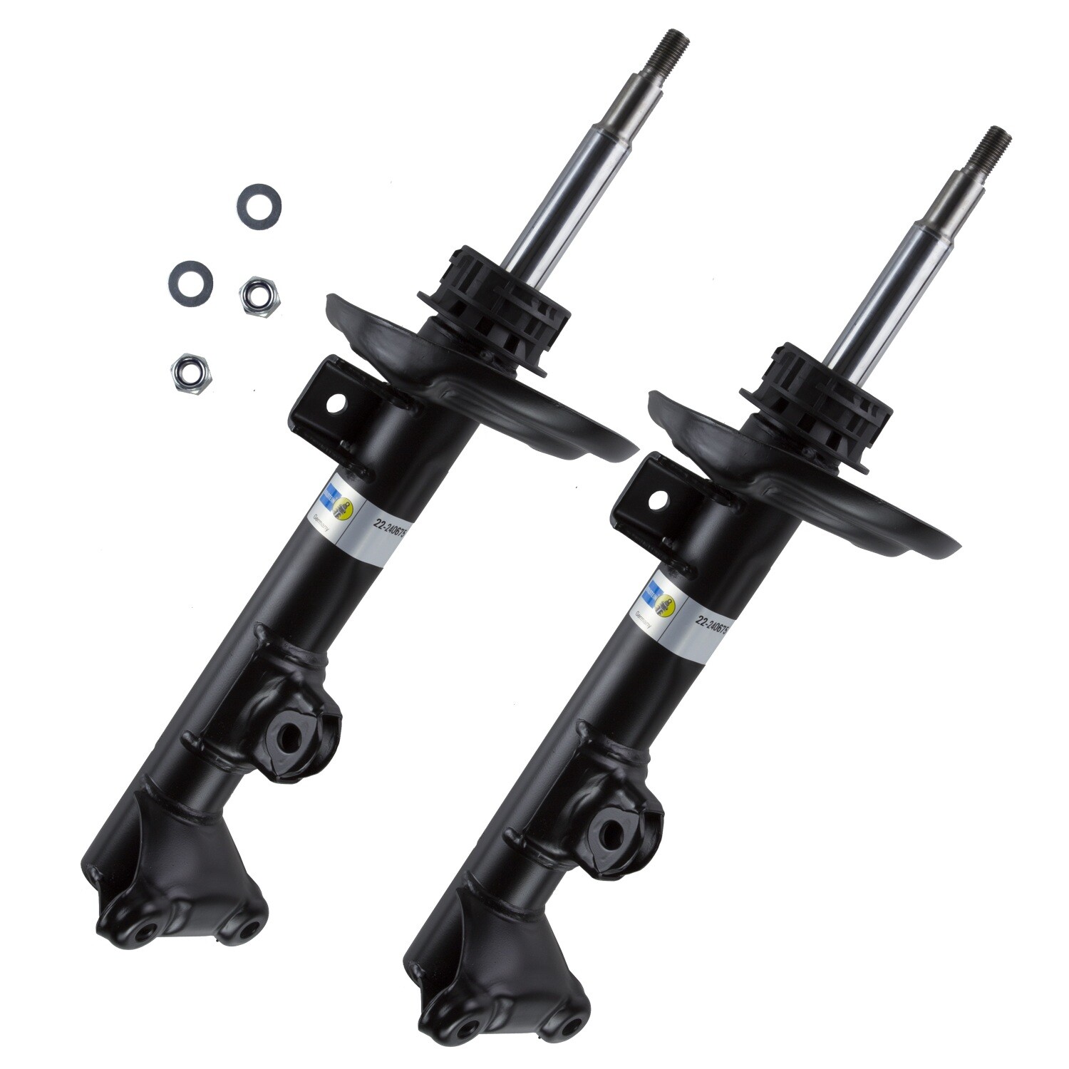 Set 2 Front Bilstein B4 DampMatic Struts for MB W204 Base Sport Sus NO ...