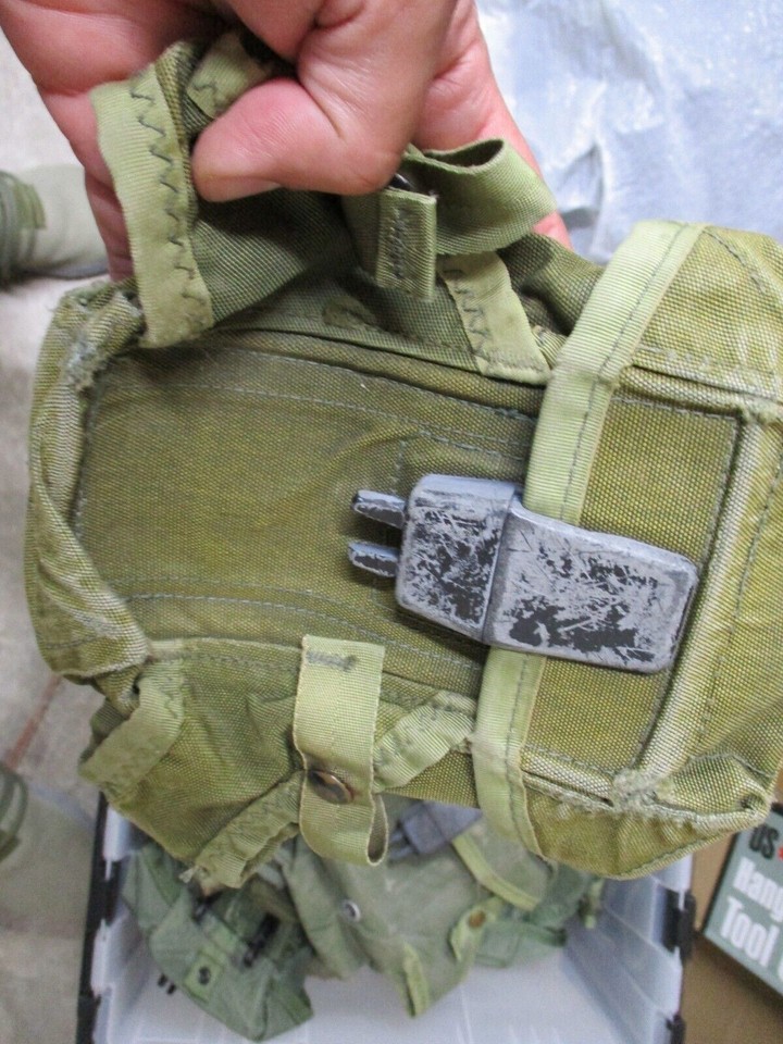 USGI MILITARY ARMY USMC ALICE SYSTEM LBE LCE LOAD CARRY WEB GEAR BELT ...