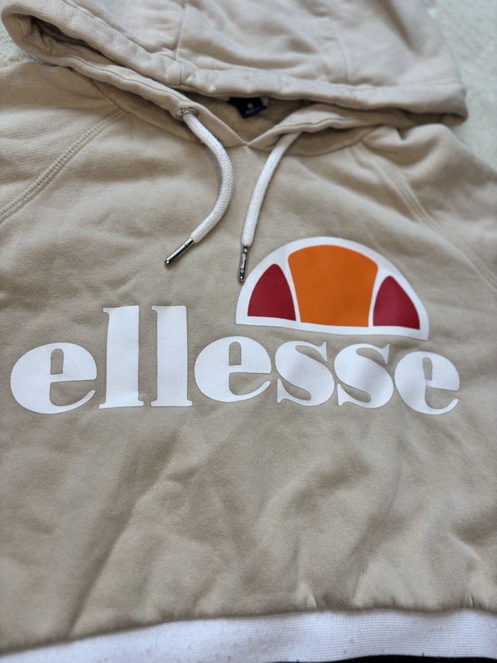 ⭐️ Ellesse Graphic Cropped Hoodie – Women’s UK 8 | eBay UK