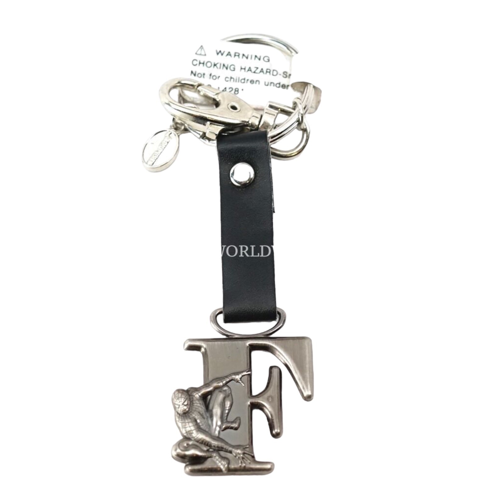 Universal Studios Marvel Spider-Man Letter "F" Keychain | eBay