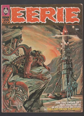 EERIE #28 by Warren 1970: Pat Boyette Cover Tom Sutton Art: Bronze Age ...