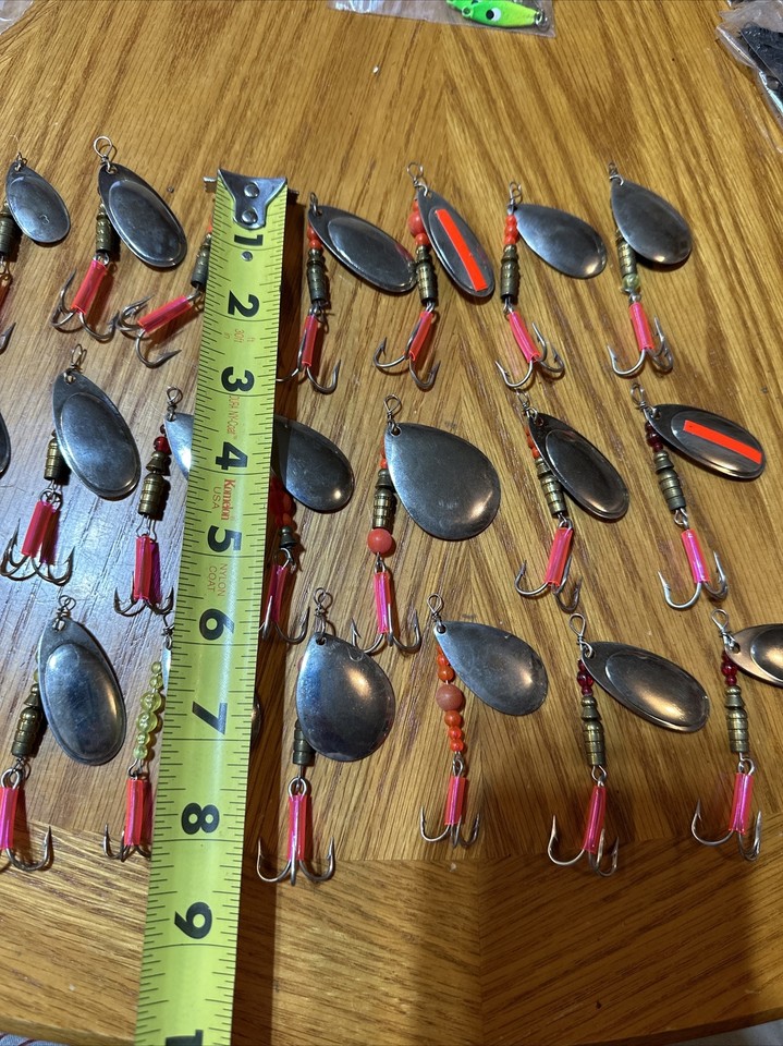 21 Vintage New Bass Pike Spinners | eBay