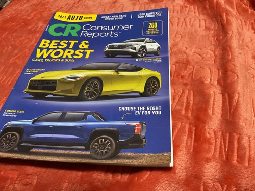 CONSUMER REPORTS CR Best +Worst Cars Trucks SUV's Annual Auto Issue ...