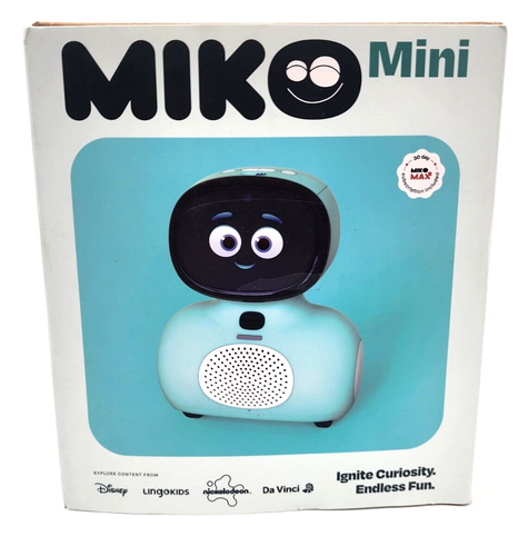 MIKO Mini AI Robot for Kids Interactive Bot Equipped with Coding Open ...