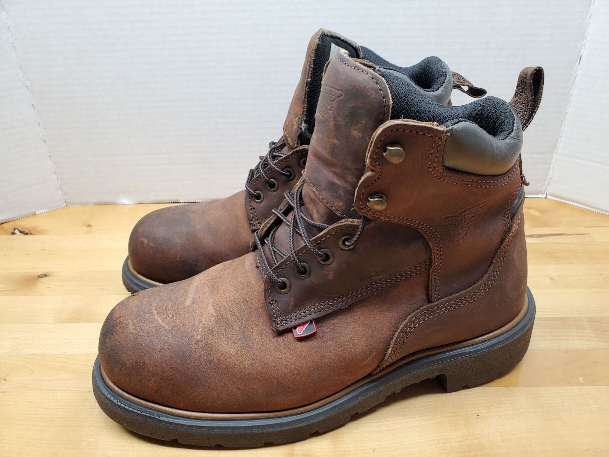 RED WING EH Resistant Steel Toe Waterproof Leather Boots 4215 MADE IN ...