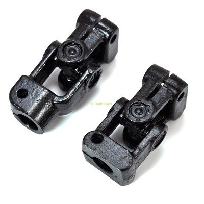 LAND ROVER DEFENDER NEW UPPER & LOWER STEERING COLUMN UJ'S X2, NRC7387 ...