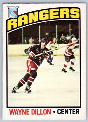 WAYNE DILLON 1976-77 O-PEE-CHEE 76-77 NO 9 EXMINT 53730 | eBay