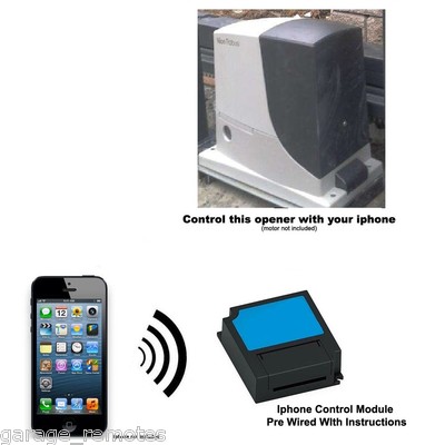 Iphone Remote Control Your nice ROBUS 400 500 600 650 1000 sliding gate ...