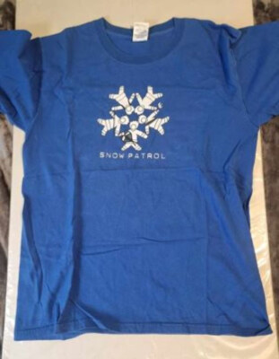 SNOW PATROL VINTAGE 2003 USA TOUR CONCERT TSHIRT [L] **HEAVY MATERIAL ...