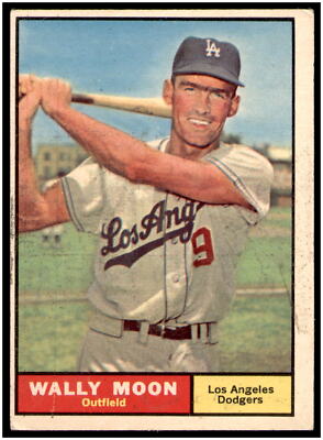 1961 Topps #325 Wally Moon VGEX NO CREASES | eBay