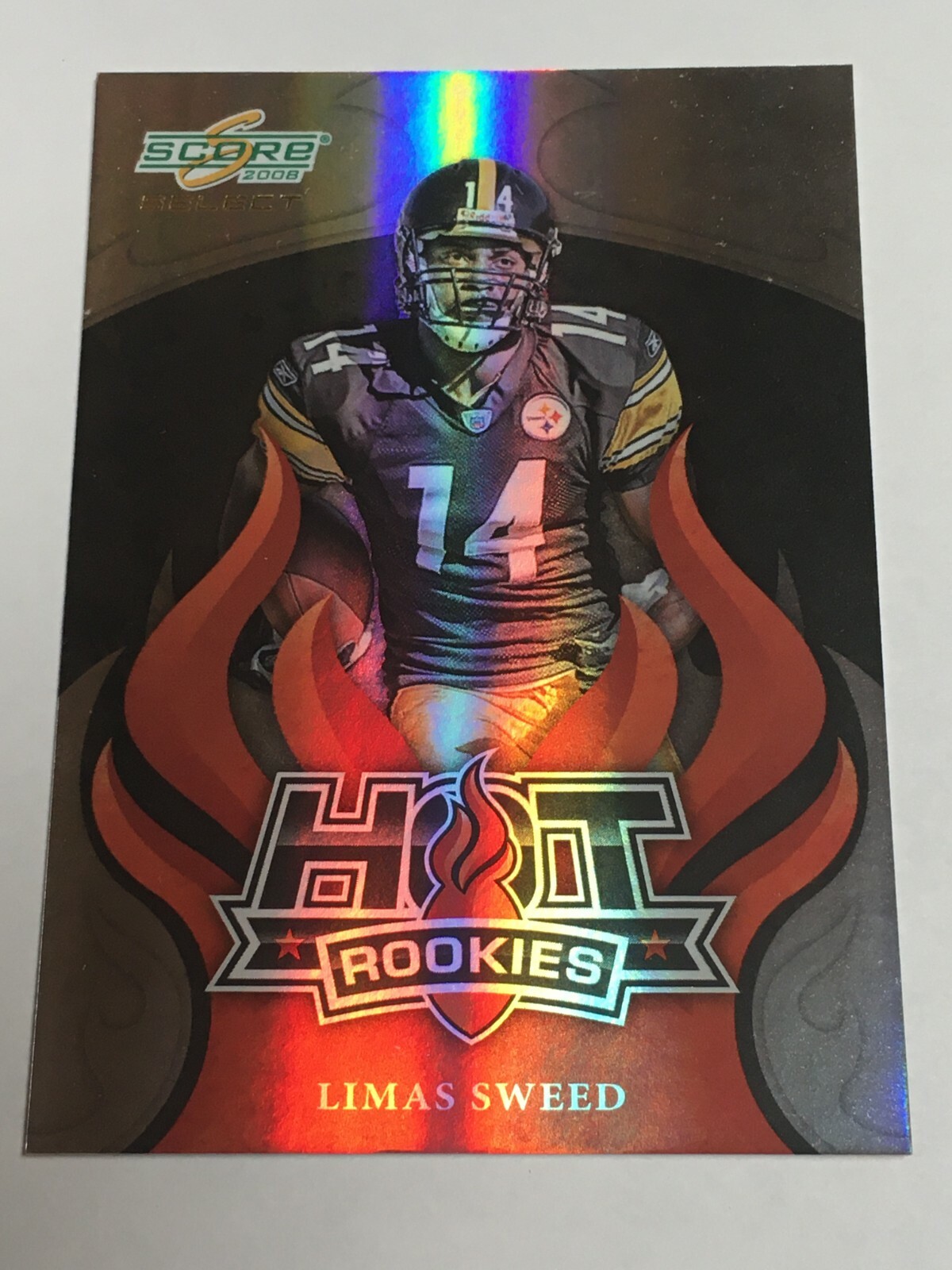 Limas Sweed 2008 Score Select Hot Rookies #HR-18 /999 Pittsburgh ...
