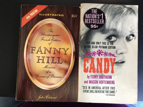 2 Books: Erotic Adventures of Fanny Hill (Cleland) & Candy (Southern ...