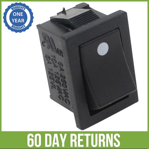 New Zing Ear ZE-200 Mini Snap-in 2 Prong SPST On Off Rocker Switch ...