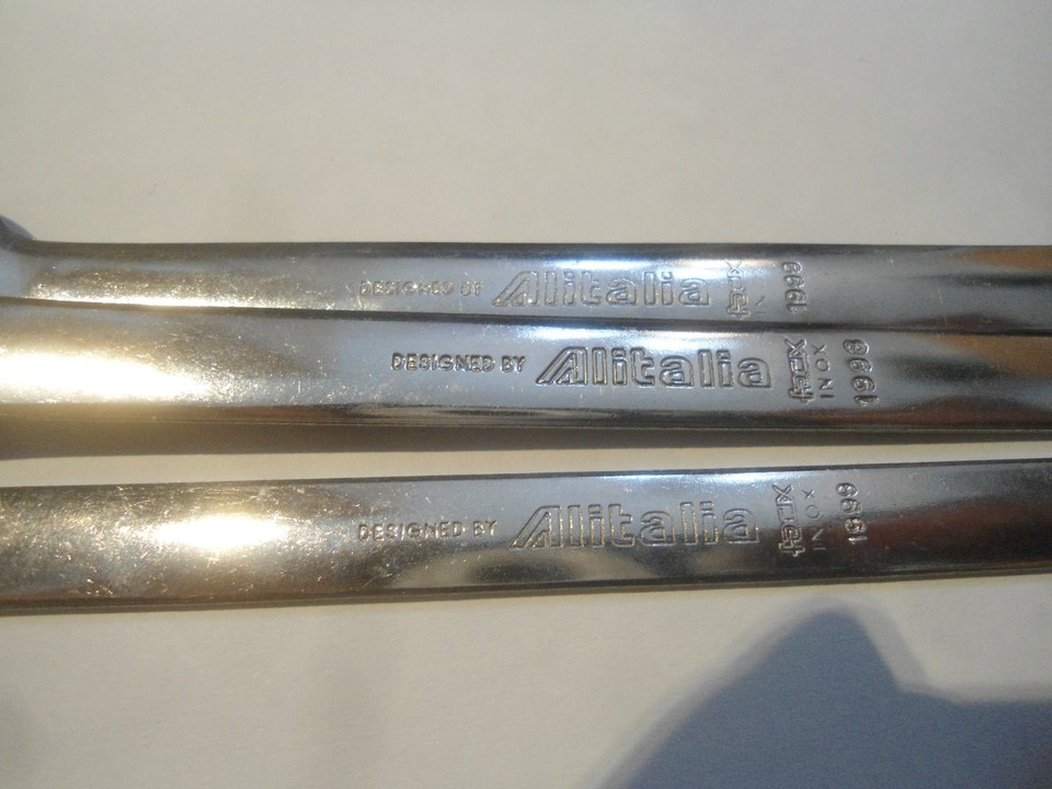 ALITALIA - SET 3 POSATE FACIX INOX ANNI 90 | eBay